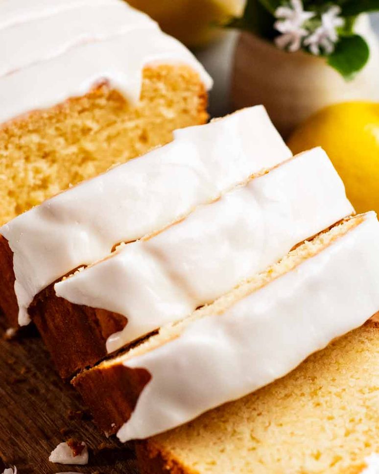 Glazed lemon loaf - RecipeTin Eats
