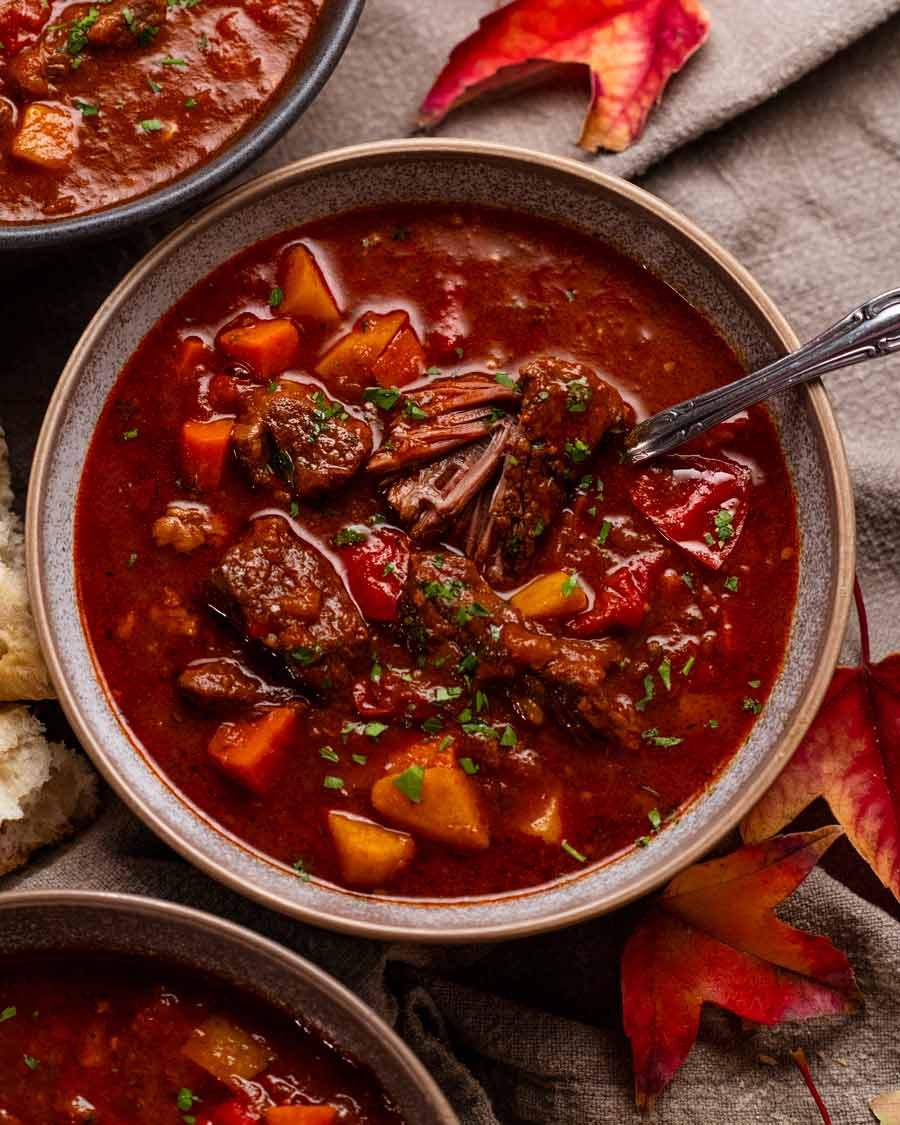 Hungarian Goulash (beef stew-soup) - RecipeTin Eats