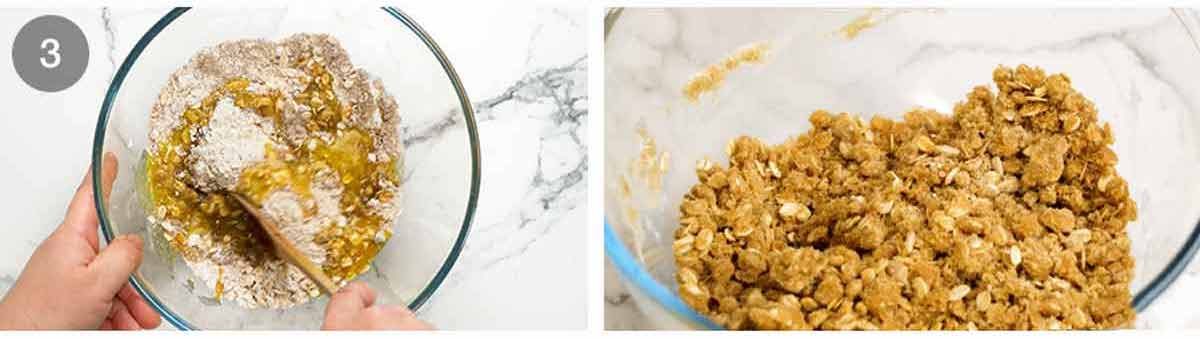 Rhubarb Crumble with Apple - RecipeTin Eats