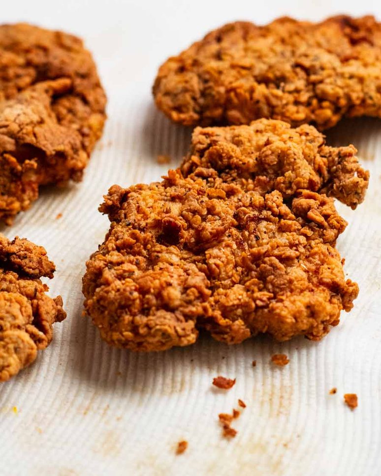 Henry's Crispy Fried Chicken Burger - RecipeTin Eats