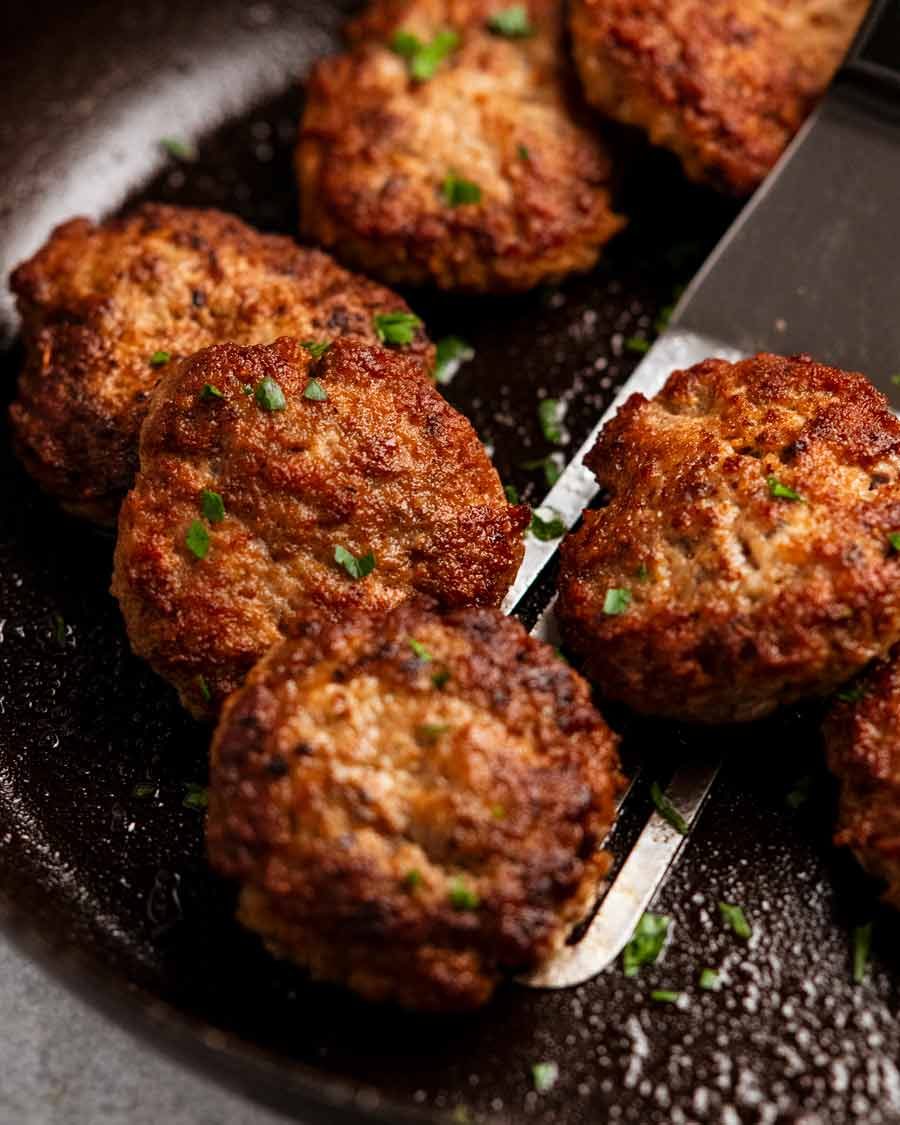 Homemade Pork Sausage Patties - RecipeTin Eats