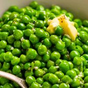 How I cook frozen peas - Garlic Buttered Peas - RecipeTin Eats