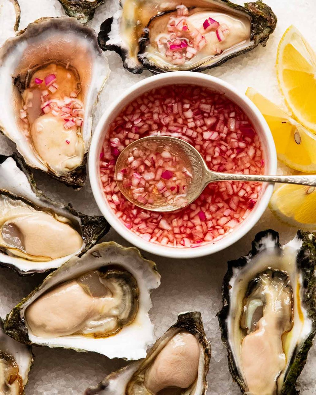 Mignonette Sauce for Oysters - RecipeTin Eats