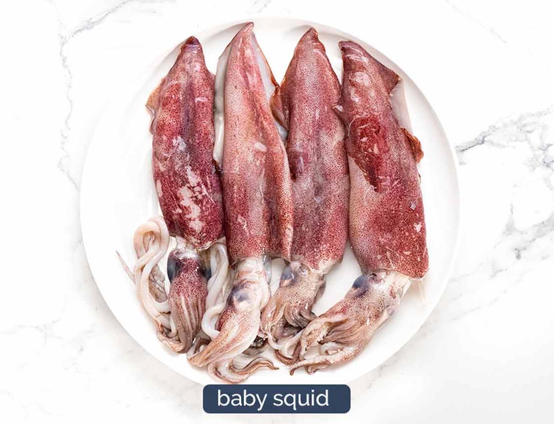 Crispy marinated baby octopus - RecipeTin Eats