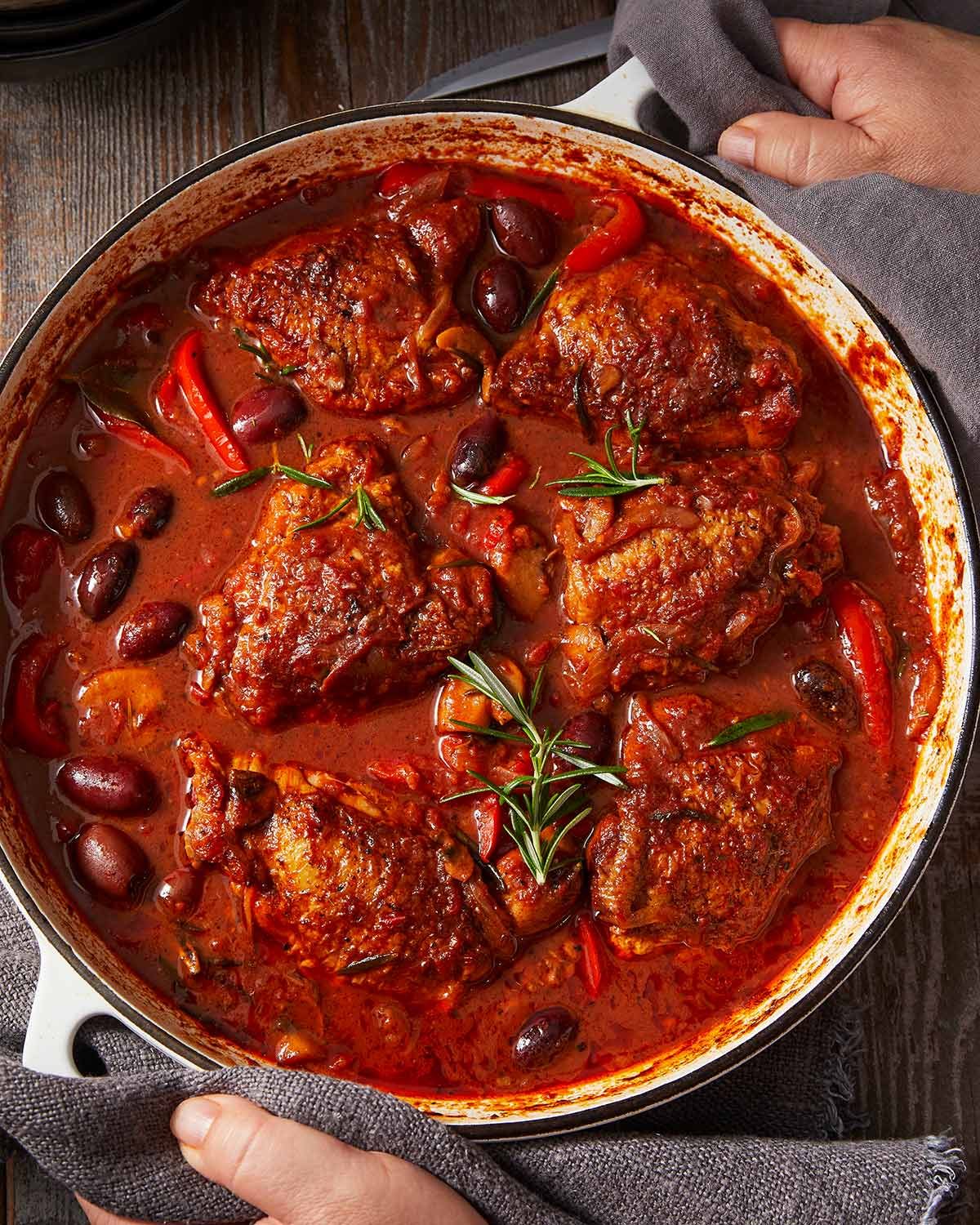 Chicken Cacciatore (Italian chicken stew) - RecipeTin Eats