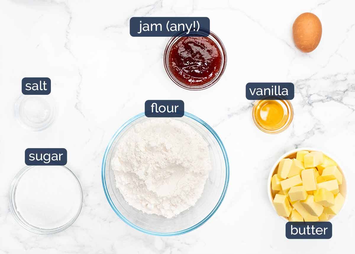 Jam Drops (Thumbprint Cookies) - RecipeTin Eats