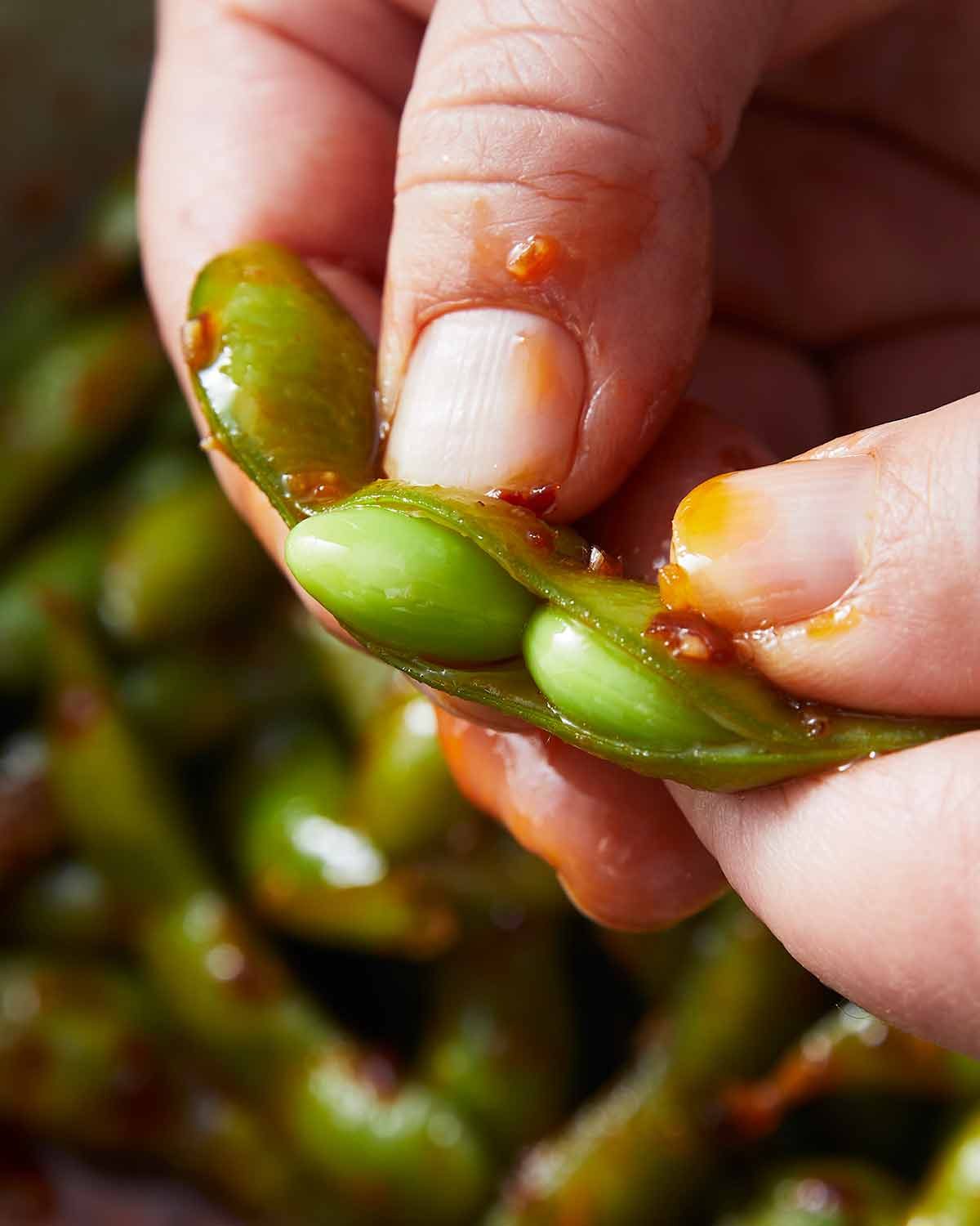 Spicy edamame - RecipeTin Eats