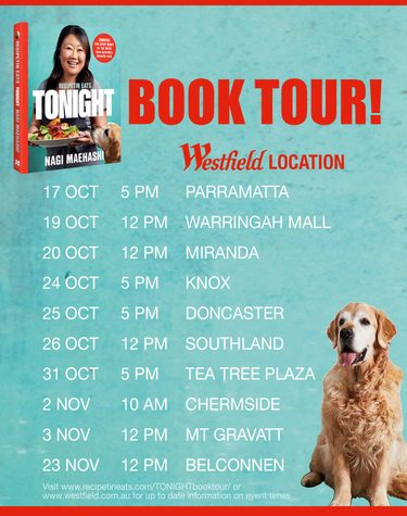 TONIGHT book tour dates are LIVE! - RecipeTin Eats