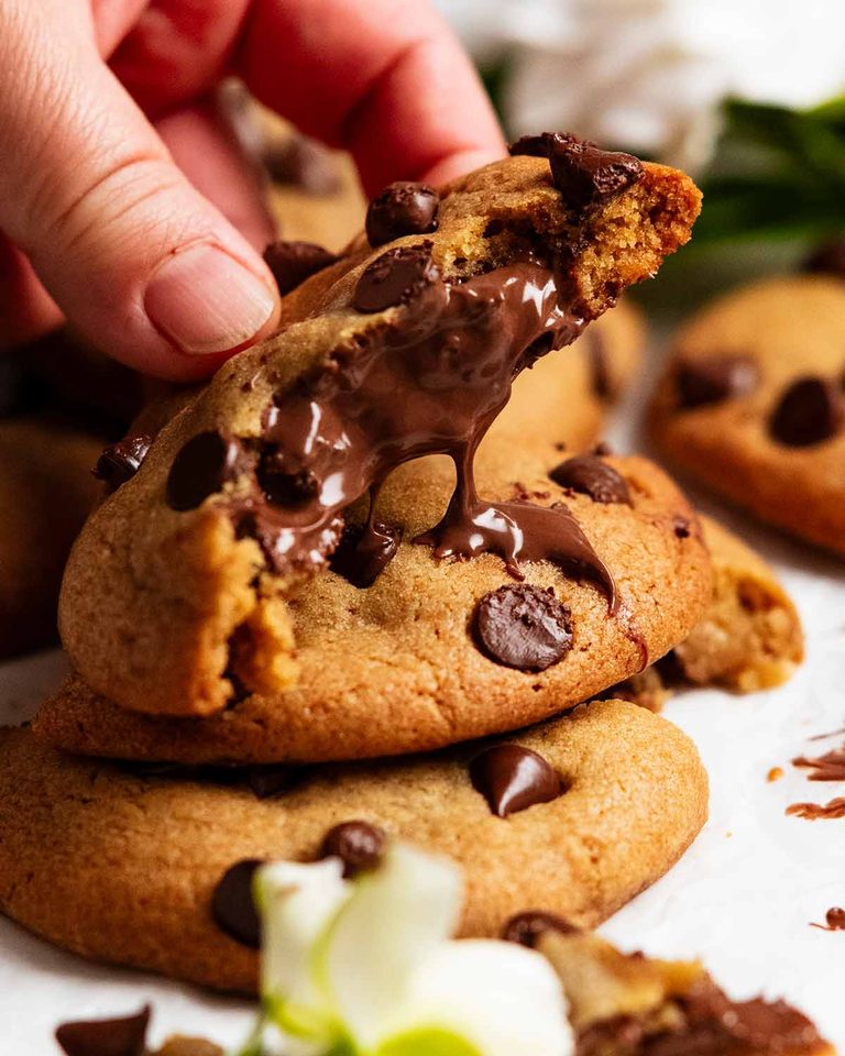 Nutella Stuffed Cookies Recipetin Eats