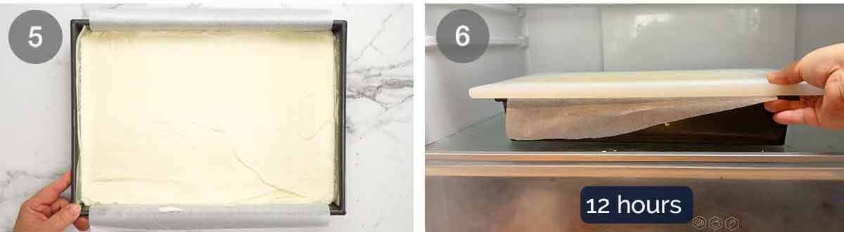 Easy Christmas Cheesecake Slab - no bake! - RecipeTin Eats
