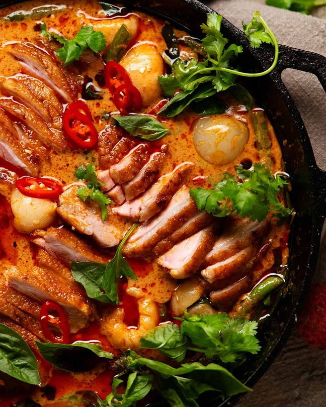 Thai Red Duck Curry - RecipeTin Eats