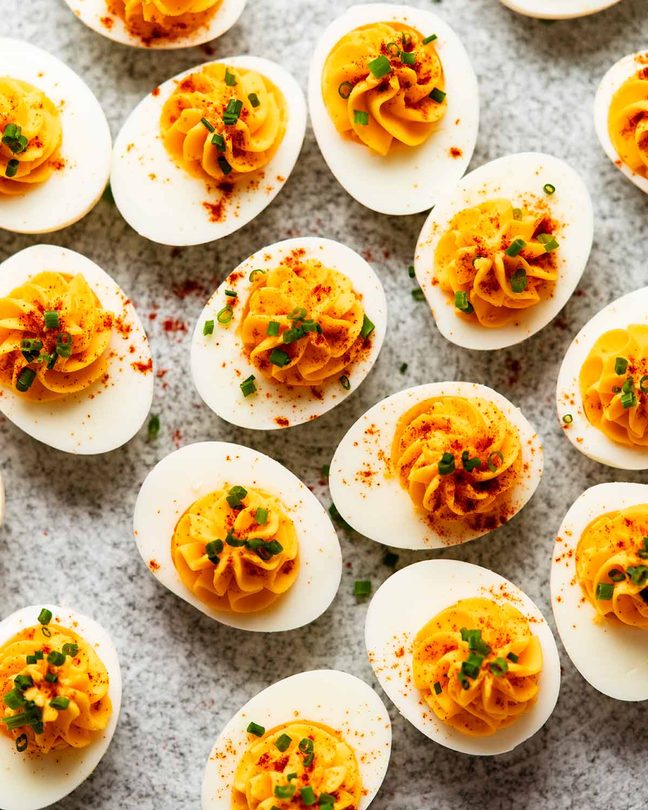 Devilled eggs - RecipeTin Eats