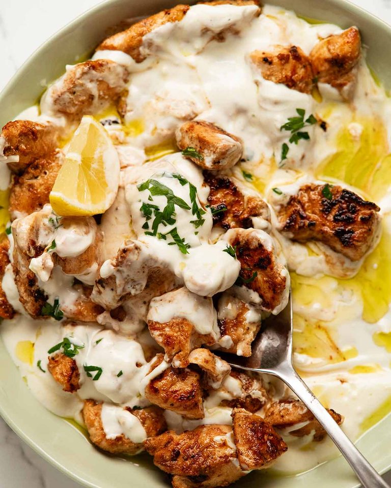 Lebanese Lemon Garlic Chicken - Al Aseel - RecipeTin Eats