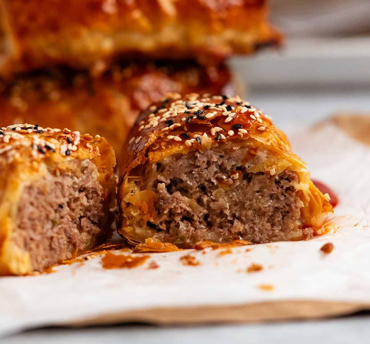 B85 Beef Sausage Rolls - RecipeTin Eats - Recipesedge
