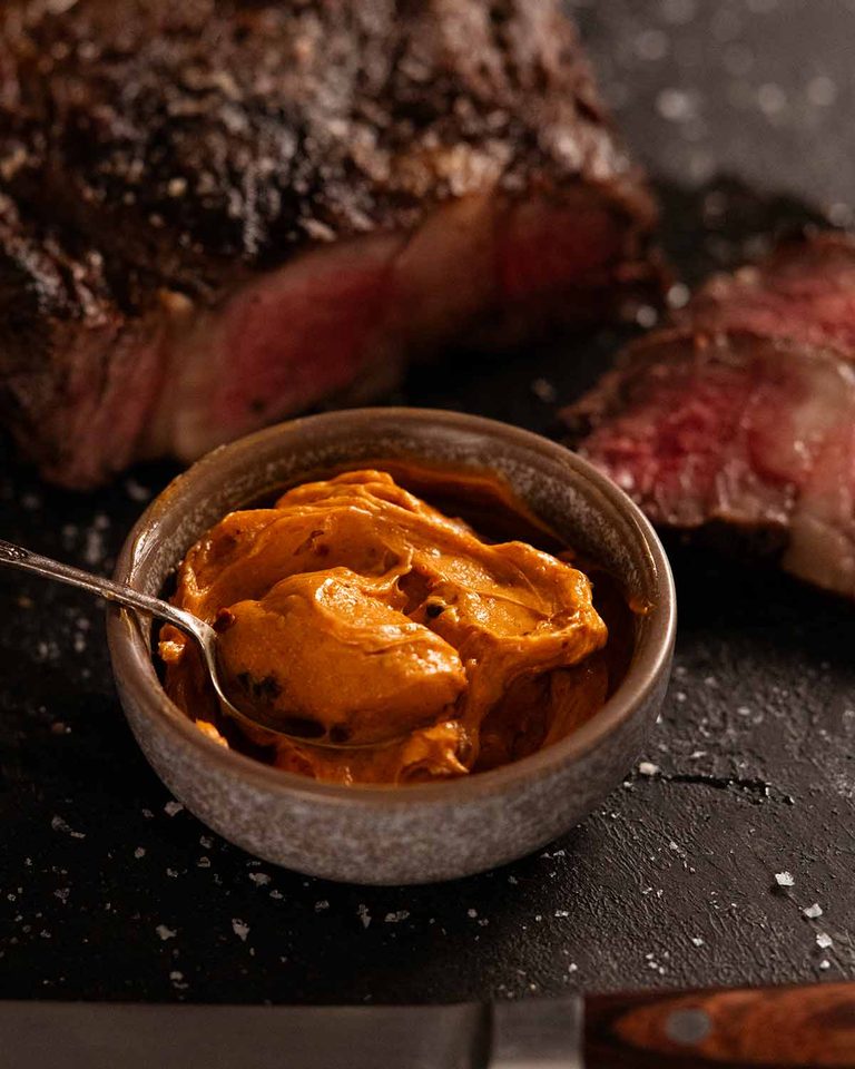 Cowboy butter - for steak and more! - RecipeTin Eats