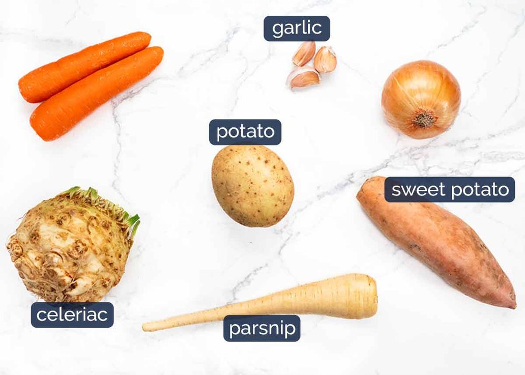 Country harvest root vegetable soup - RecipeTin Eats