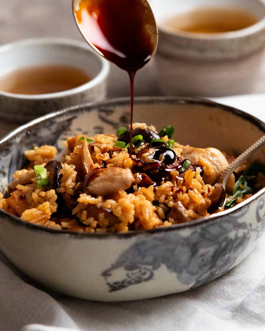 Ginger chicken and rice - RecipeTin Eats