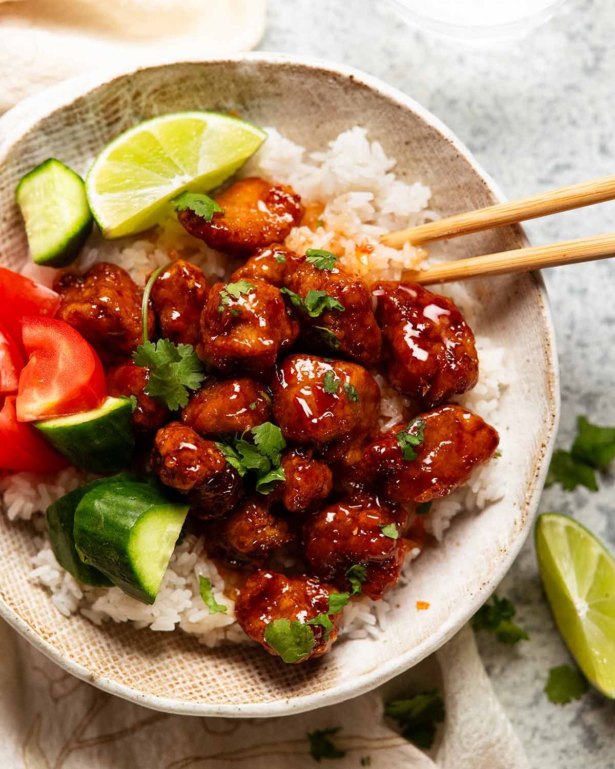 Crispy Thai Pork Bites with Sweet Chilli Sauce - RecipeTin Eats