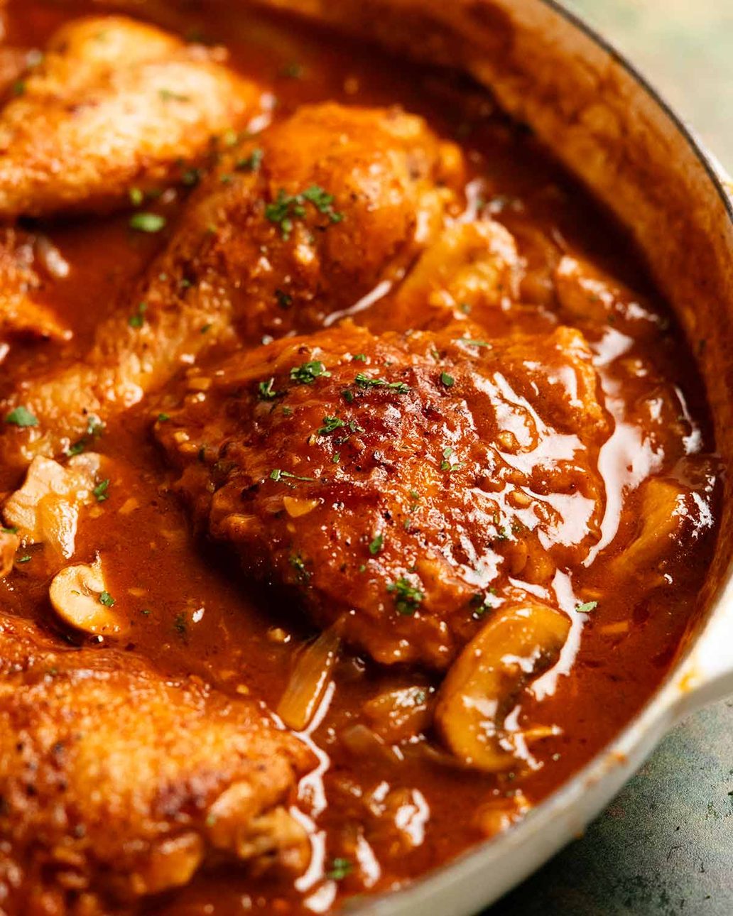 Chicken Chasseur - JB's debut recipe! - RecipeTin Eats