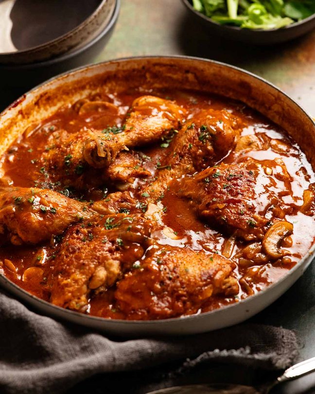 Chicken Chasseur - JB's debut recipe! - RecipeTin Eats