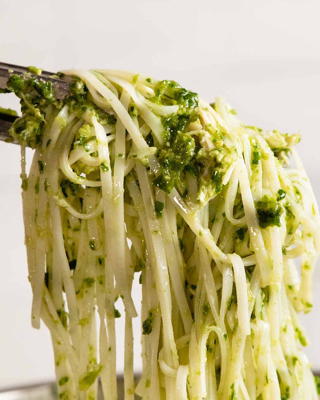 Green Ginger Rice Noodles - RecipeTin Eats