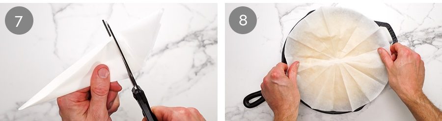 How To Make A Cartouche - RecipeTin Eats