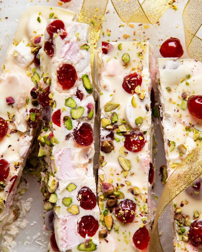 White Christmas Rocky Road - RecipeTin Eats
