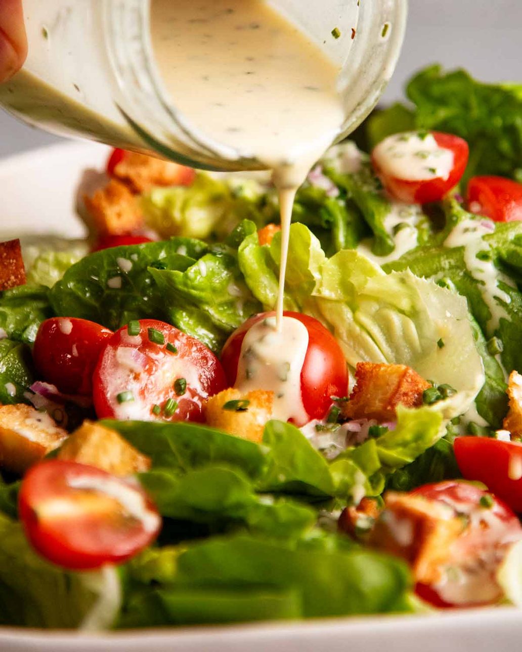 Baby Gem Lettuce Salad - RecipeTin Eats