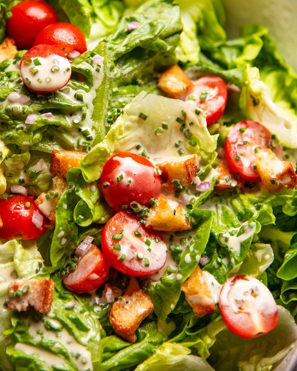 Baby Gem Lettuce Salad - RecipeTin Eats