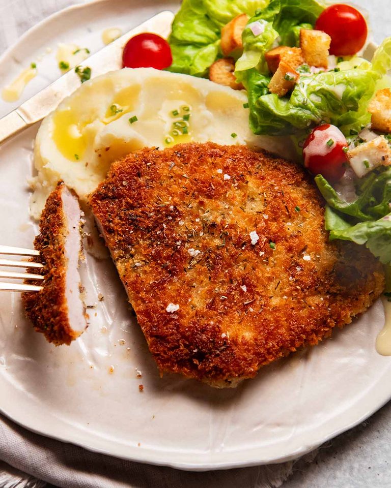 French Pork Schnitzel - RecipeTin Eats