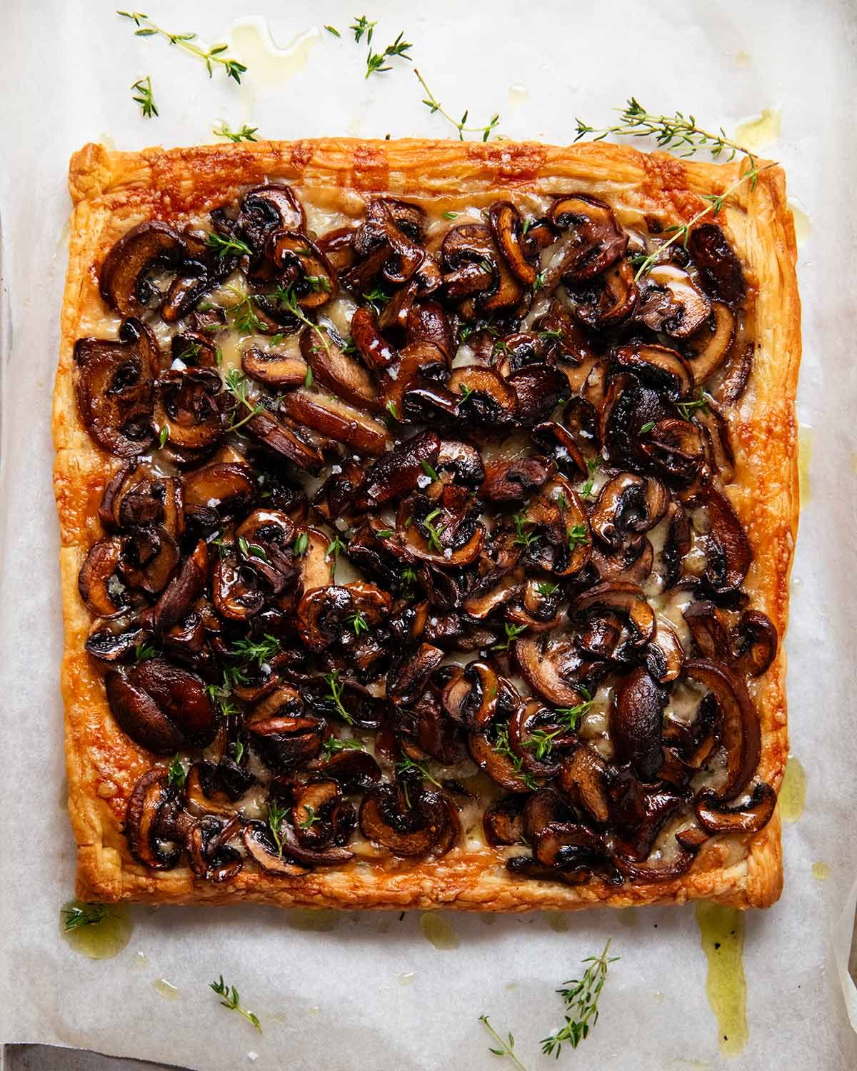 JB's French Mushroom Tart - RecipeTin Eats