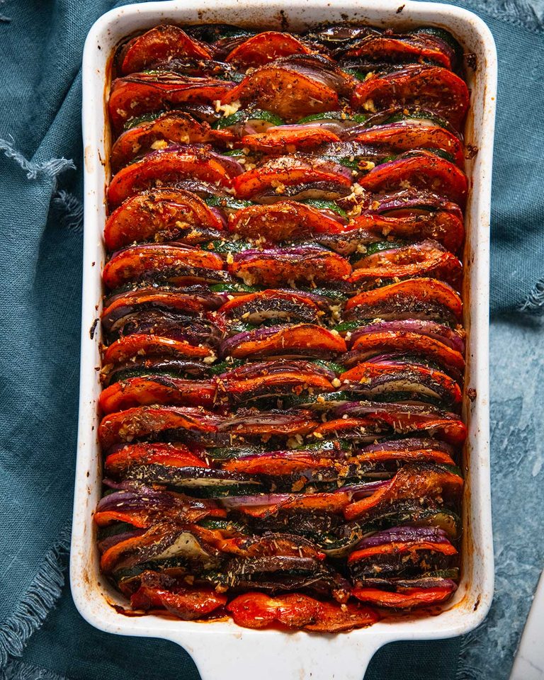 Vegetable Tian - RecipeTin Eats