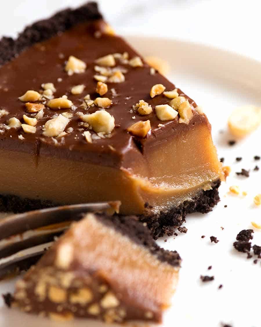 Chocolate Pie Caramel Easy Caramel Chocolate Pie Recipe