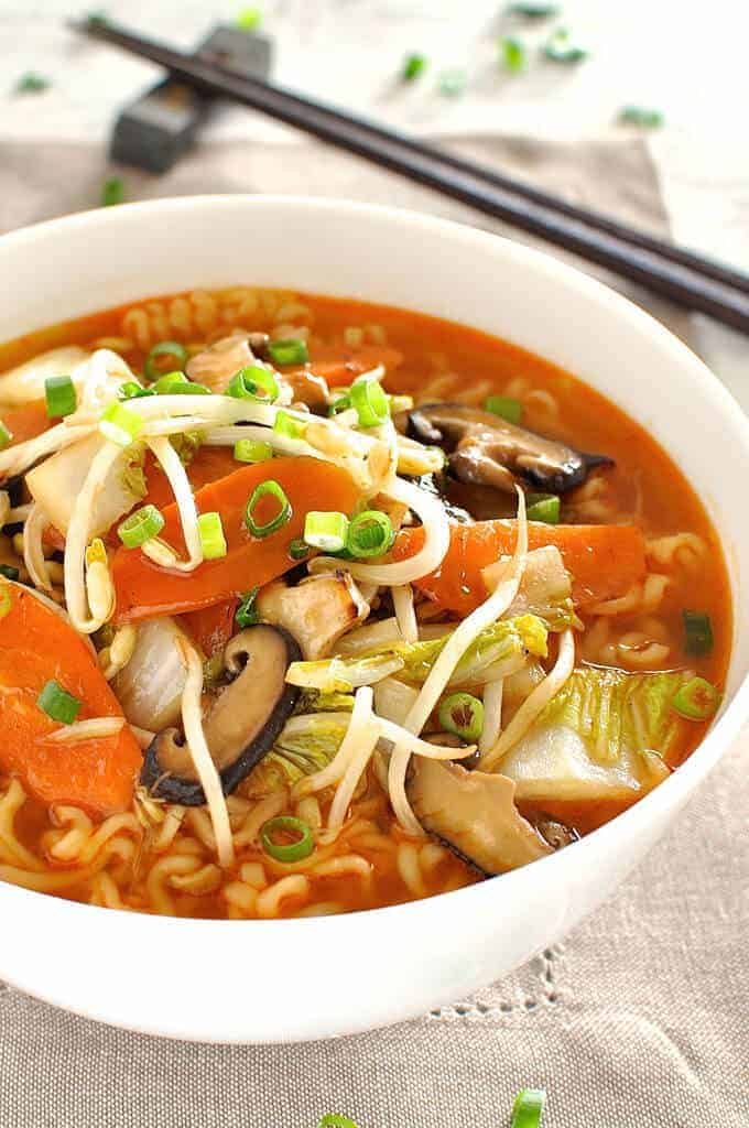 Packet Ramen Makeover | RecipeTin Eats
