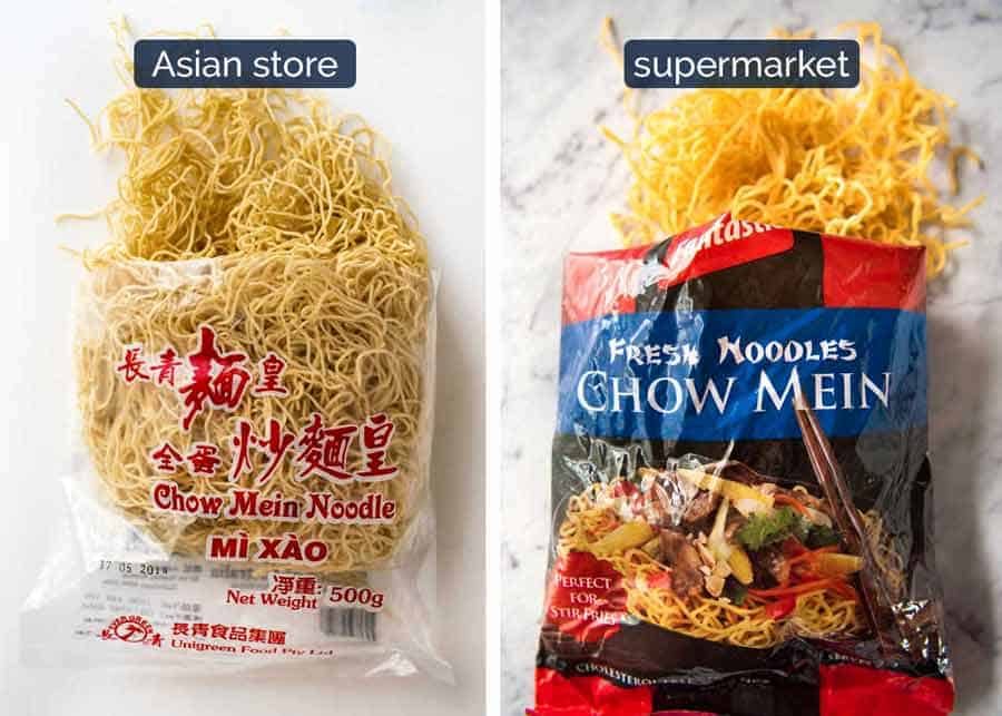 Chinese Crispy Noodles (Chow Mein) | RecipeTin Eats
