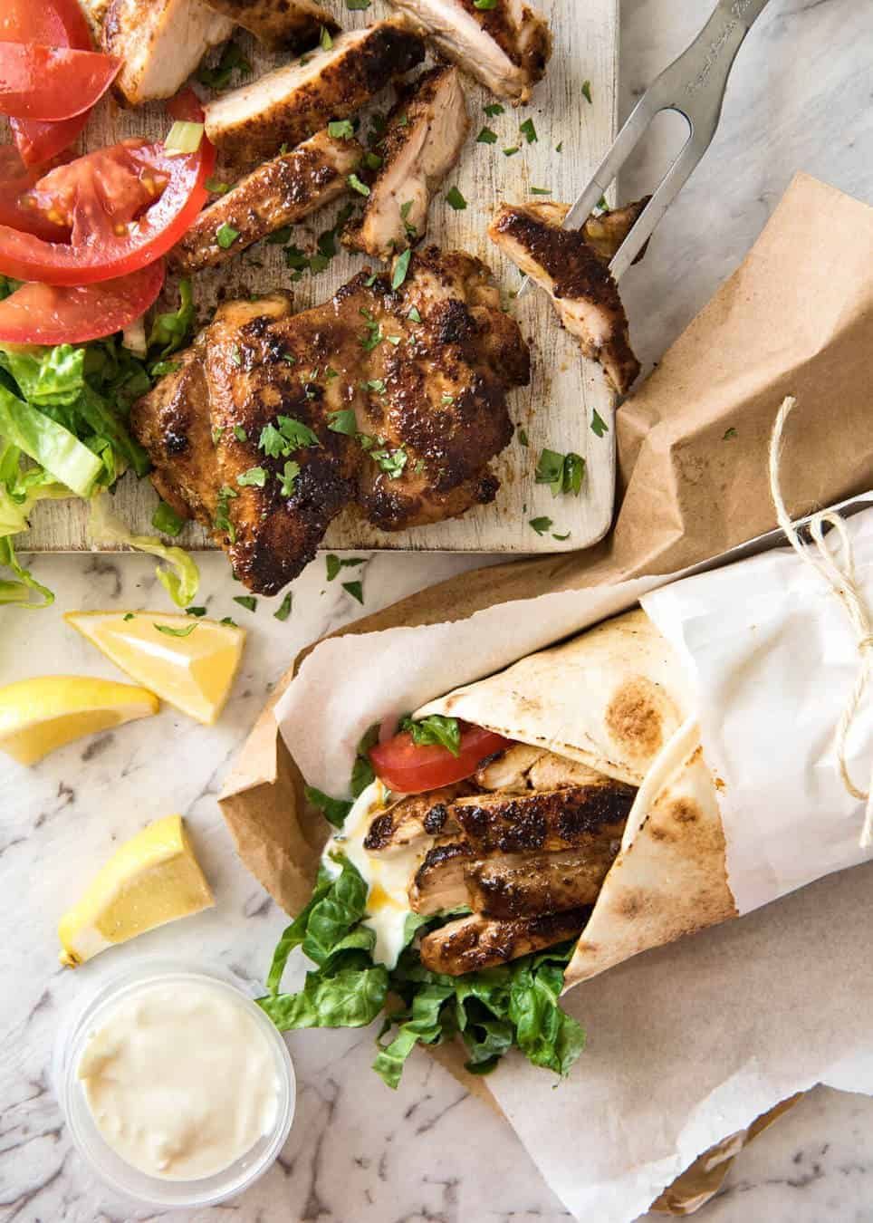 Chicken Shawarma (Middle Eastern) | RecipeTin Eats