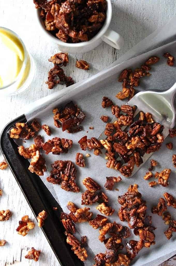 Man Candy: Candied Bacon and Nuts | RecipeTin Eats