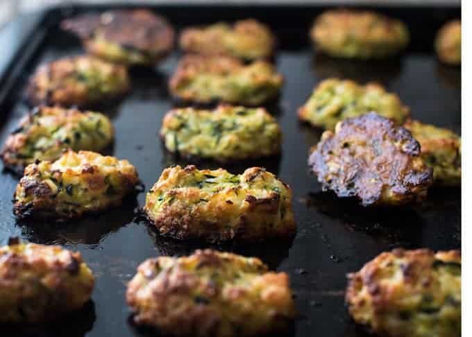 Greek Zucchini Tots (Mini Fritters) | RecipeTin Eats