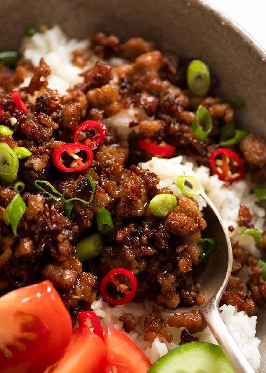 Vietnamese Caramelised Pork Bowls | RecipeTin Eats