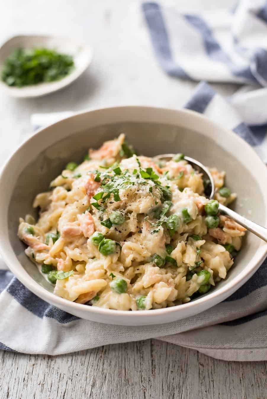 One-pot Greek chicken risoni (orzo) | RecipeTin Eats