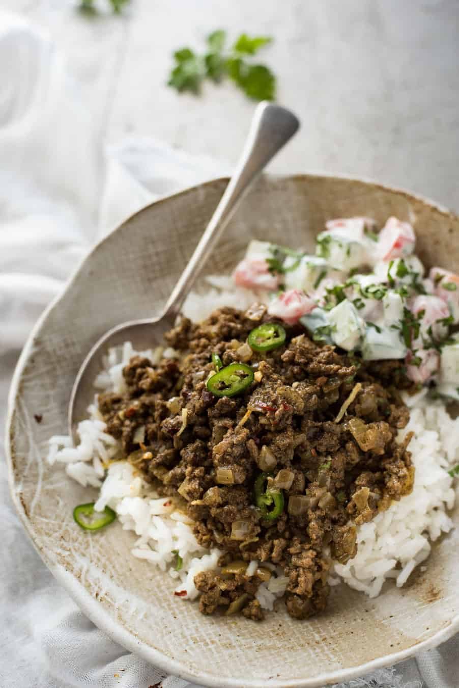 Qeema Indian Curried Beef | RecipeTin Eats
