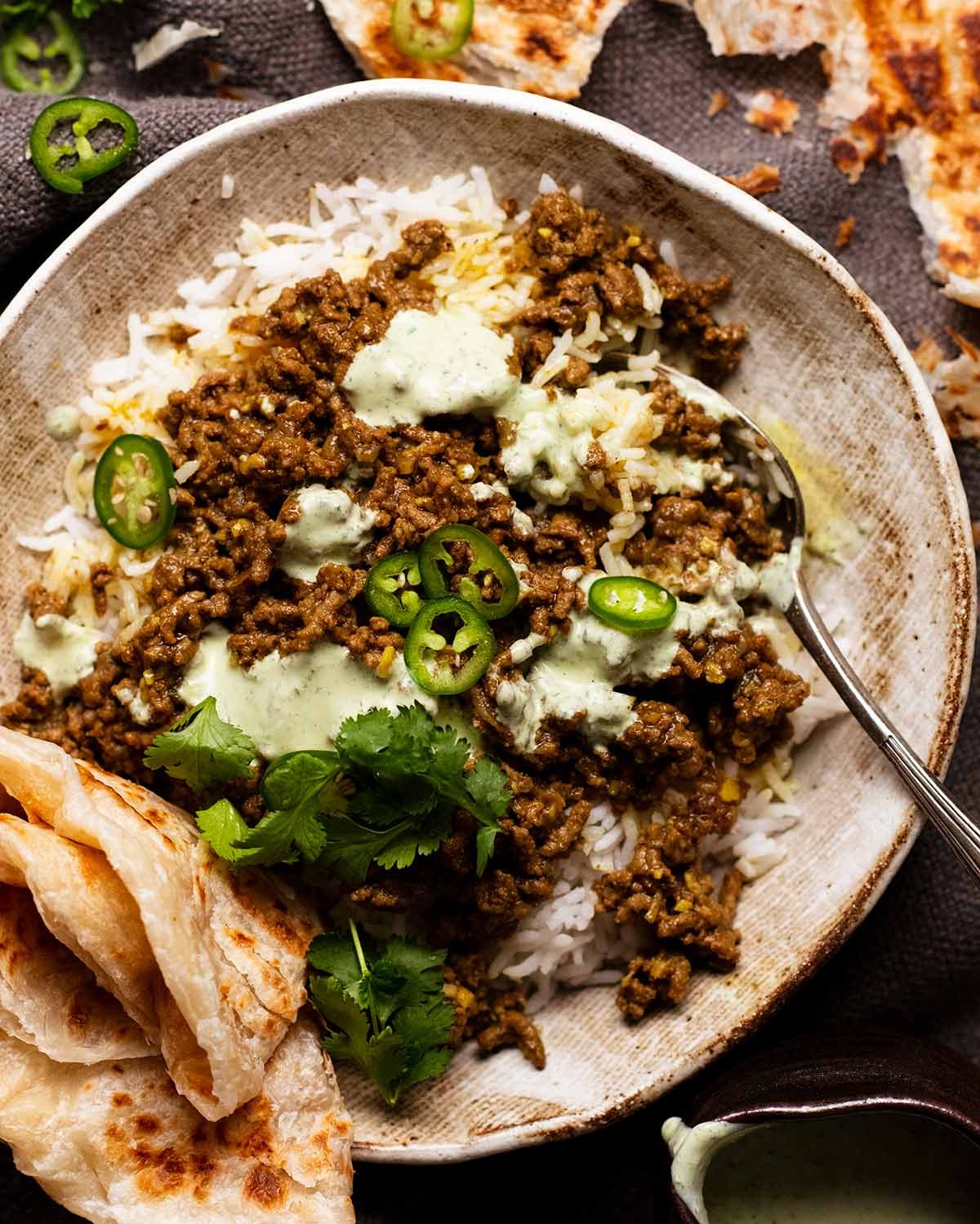 Qeema - Easy Indian Curried Beef Mince | RecipeTin Eats