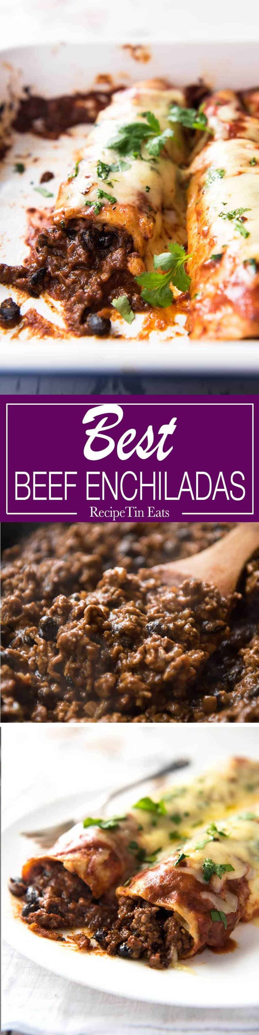 Authentic Mexican Recipe for Enchilada With Ground Beef - Beebe Rearand