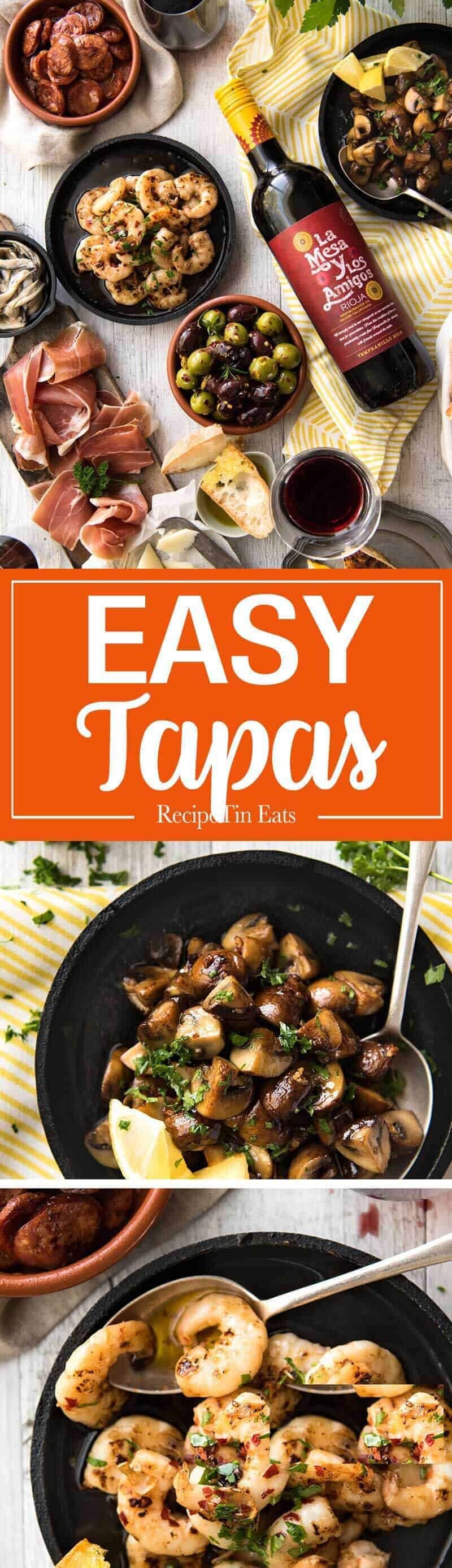 Recetas fáciles de tapas españolas | Creative Saplings