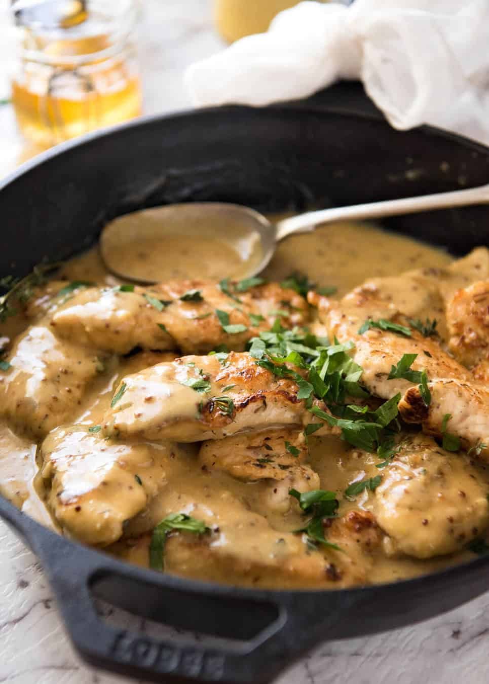 Honey Mustard Chicken | RecipeTin Eats