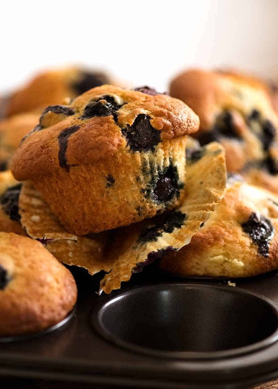 Magic Stay-Moist Apple Muffins | RecipeTin Eats