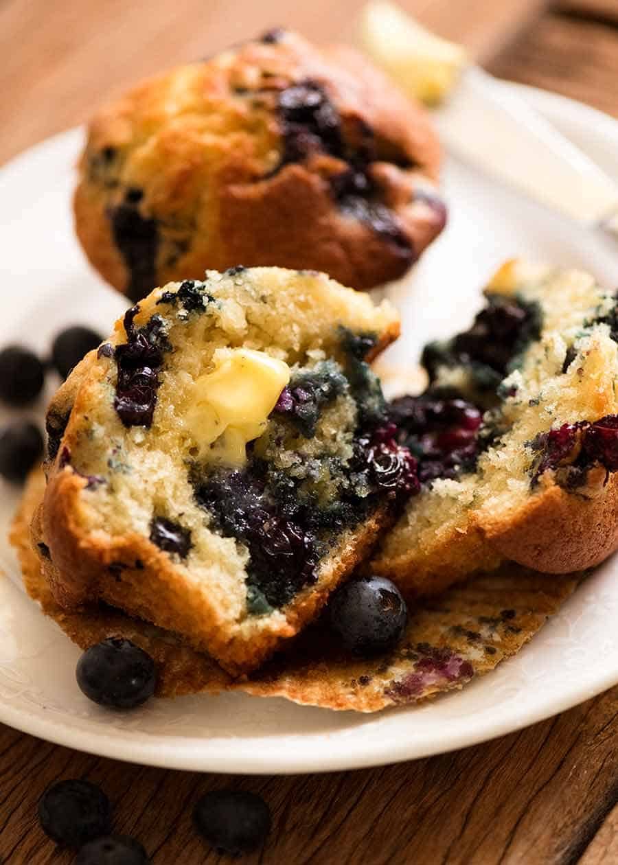 Blueberry Muffins ultra Moist RecipeTin Eats Blueberry Muffins ultra Moist RecipeTin Eats