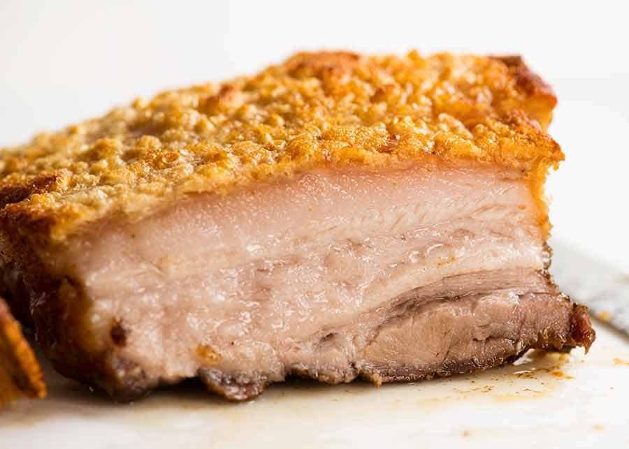 Chinese Crispy Pork Belly | RecipeTin Eats