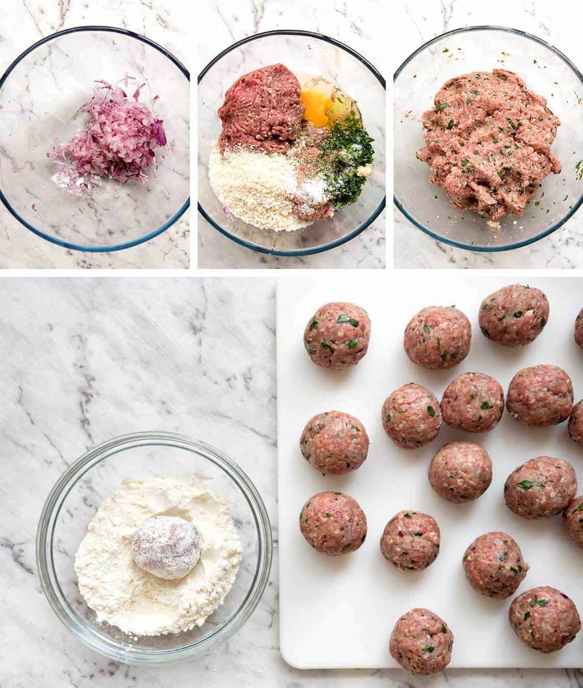 Greek Meatballs (Keftedes) | RecipeTin Eats