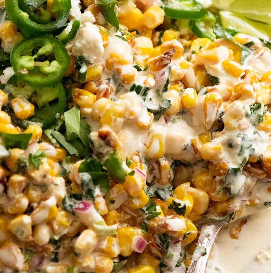 Mexican Corn Salad | RecipeTin Eats